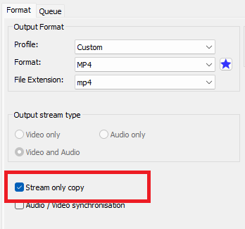 XMedia Recode - Convert MKV to MP4 for free